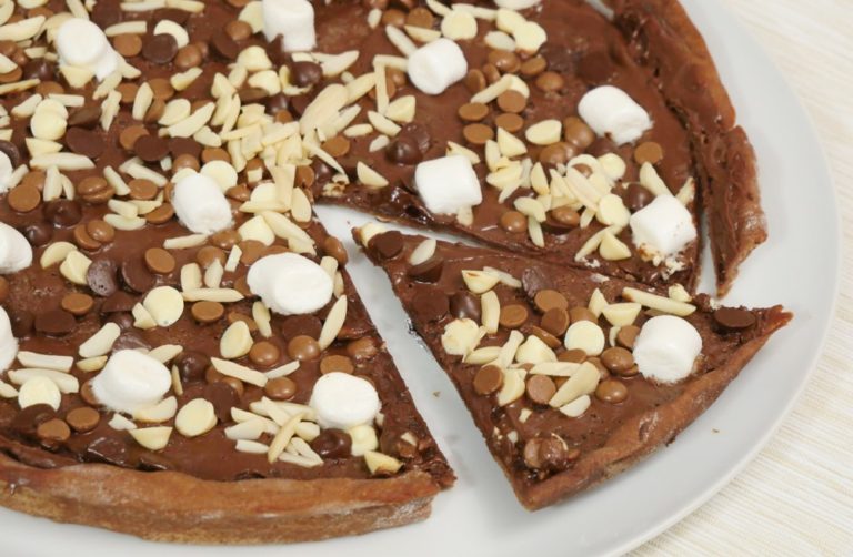 Chocolate Pizza I Rocky Road Pizza I Schoko-Pizza selber machen ...
