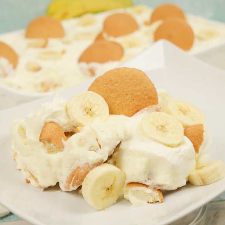 Banana Pudding| Leckeres Bananen-Dessert mit Sahnepudding ...